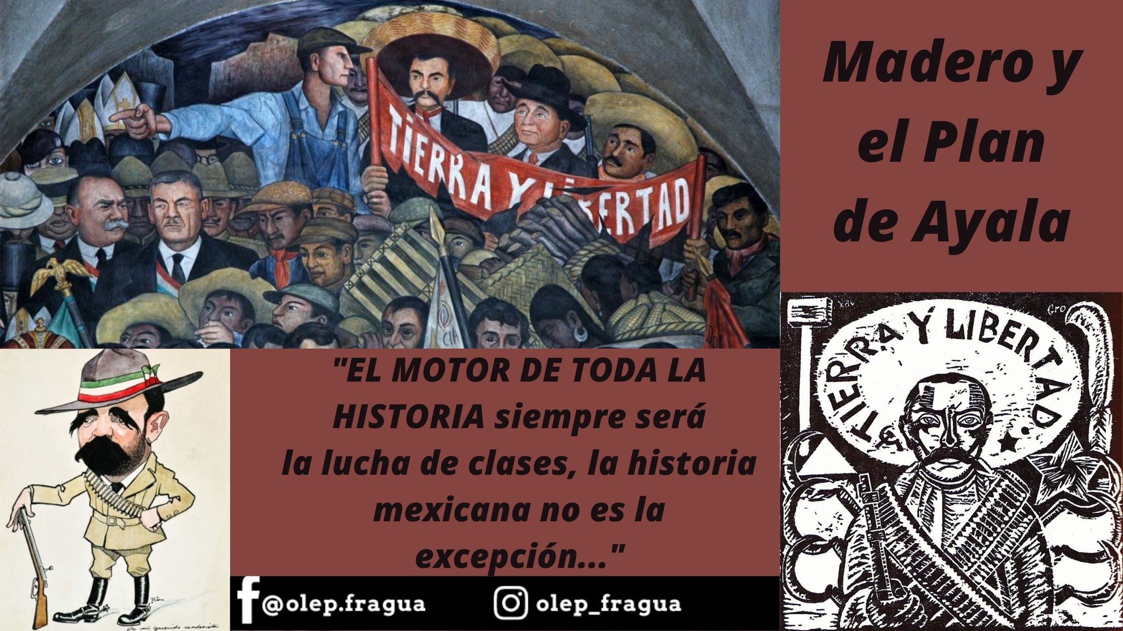 Madero y el Plan de Ayala – Organización de Lucha por la Emancipación Popular